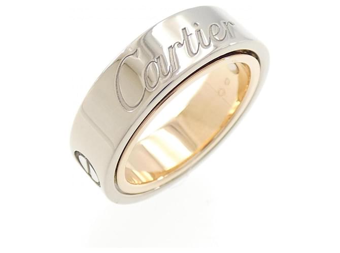 Cartier Love Secret Ring 2005 Xmas Limited Edition White gold Pink gold ...