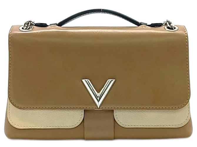 Louis Vuitton Berry Chain Bag Brown Wool Tweed ref.2025580 - Joli Closet