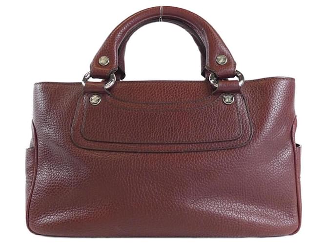 Céline Celine Boogie Handbag Brown Leather ref.2026268 - Joli Closet