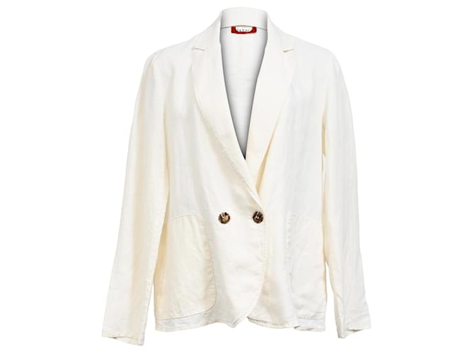 Max Mara Max & Co. Blazer in Cream Linen White ref.2035502 - Joli Closet