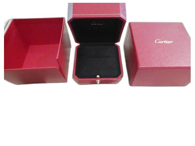 Cartier box for ring with its outer box Red Leather ref.2043168 - Joli ...