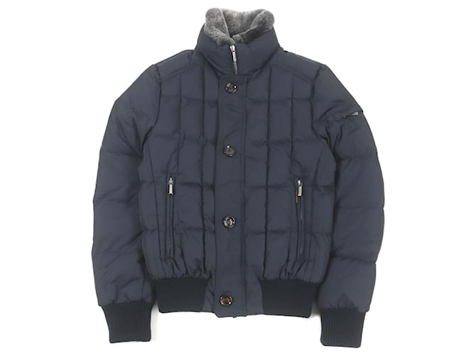 Autre Marque MOORER SOLERI-KM2 Down Jacket, Dark Navy Navy blue ref ...