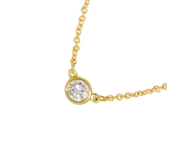 Collar de diamantes By the Yard de Tiffany & Co. Oro amarillo ref ...