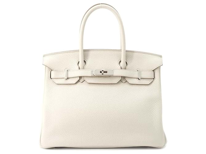 Hermès Birkin 30 Cream Leather ref.2050279 - Joli Closet