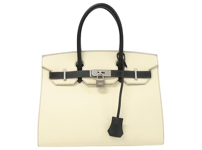 Hermès Birkin 30 Cream Leather ref.2054007 - Joli Closet