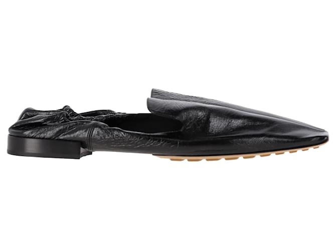 Bottega Veneta Long Square-Toe Loafers in Black Leather ref.2054256 ...