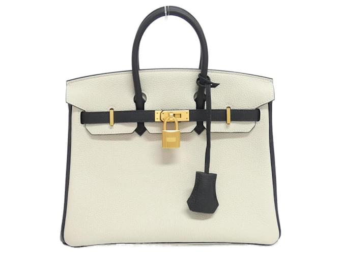 Hermès Birkin 25 Cream Leather ref.2056264 - Joli Closet