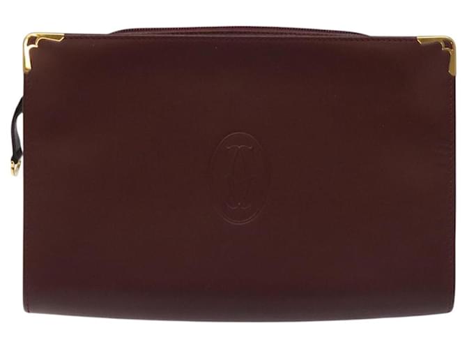 Cartier Must de Cartier Red Leather ref.2086028 - Joli Closet