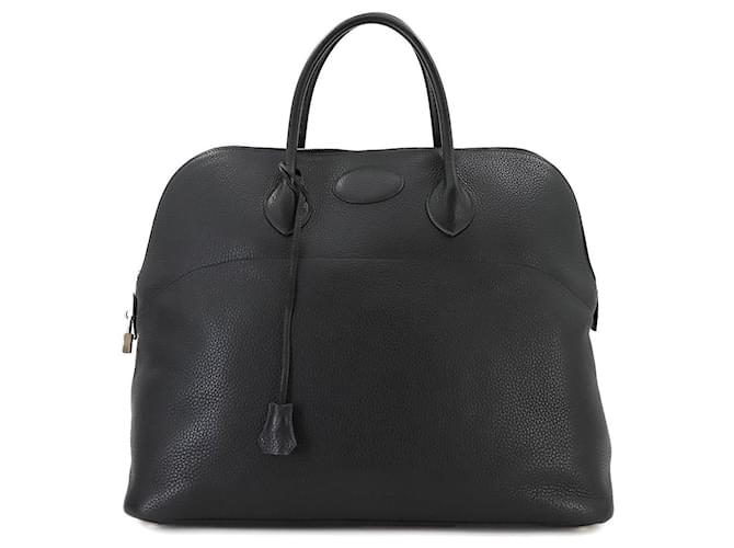 Hermès Hermes Bolide 45 Handbag Black Leather ref.2087306 - Joli Closet