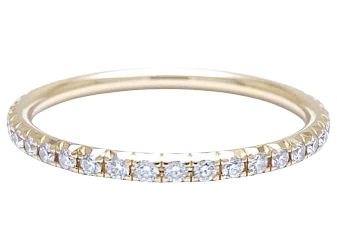 Tiffany & Co Metro Ring Golden Yellow gold ref.2090905 - Joli Closet