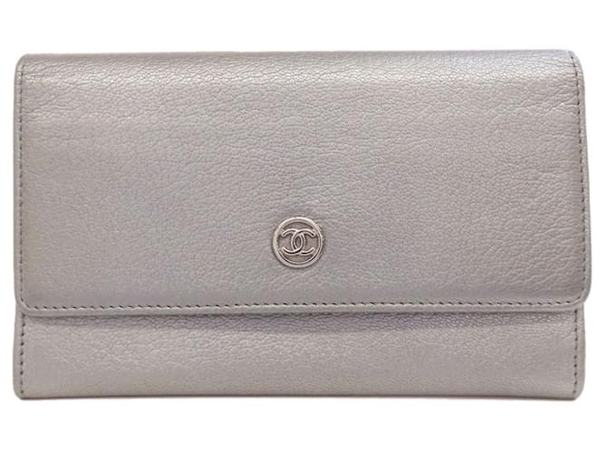 Chanel Coco Mark Long Wallet in Calfskin Leather ref.2094732 - Joli Closet