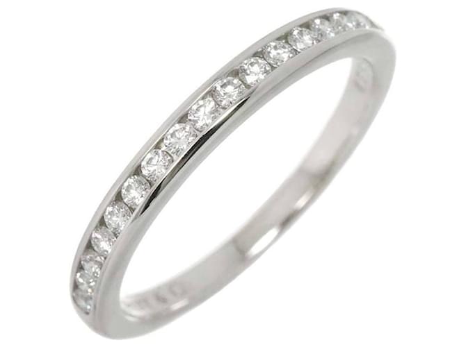 Tiffany & Co. Half Circle Channel Setting Ring Platinum ref.2096588 ...