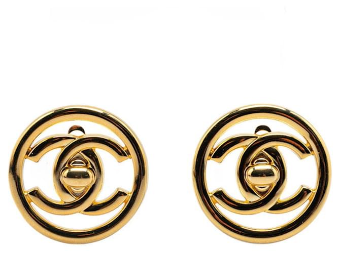 Chanel Coco Mark Golden Gold-plated ref.2141618 - Joli Closet