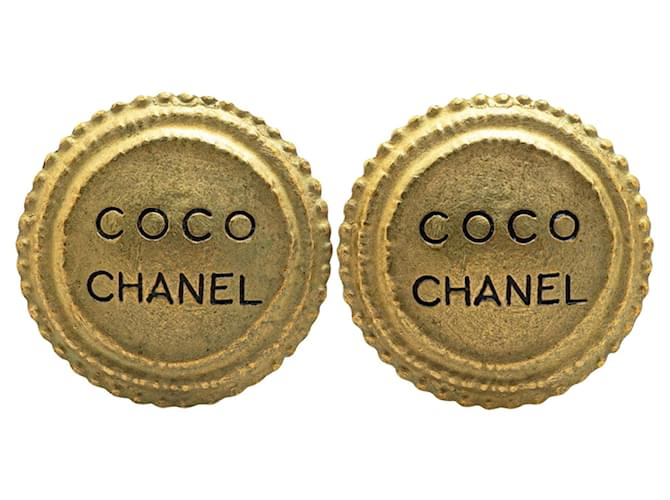 Chanel Coco Mark Golden Gold-plated ref.2141701 - Joli Closet