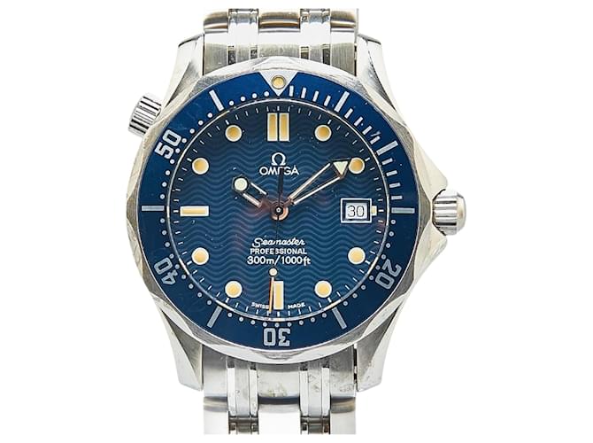 Omega Seamaster 300 Navy blue Steel ref.2152278 - Joli Closet