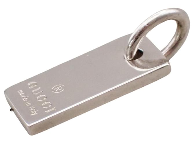 Gucci Logo Plate Silvery Silver ref.2162015 - Joli Closet