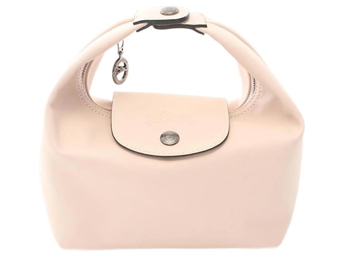 Longchamp Le Pliage Extra XS Handbag Pink Leather ref.2170617 - Joli Closet