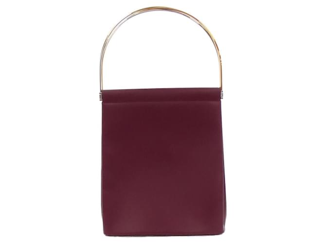 Cartier Trinity Handbag Dark red Leather ref.2180629 - Joli Closet