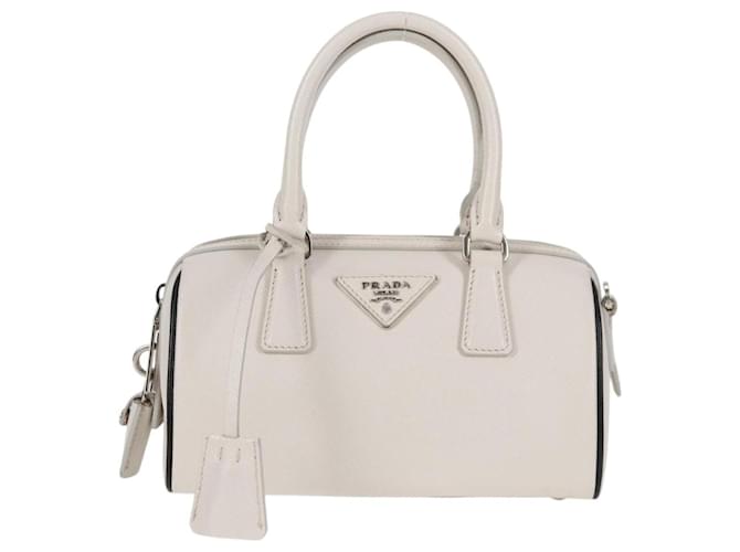 Prada Saffiano mini White Leather ref.2186461 - Joli Closet