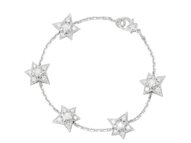 Chanel Comet Collection Diamond Charm Bracelet White gold ref.2200030 ...