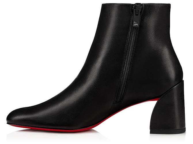 Christian Louboutin Turela black ankle boot 36.5 Leather ref.2205313 ...