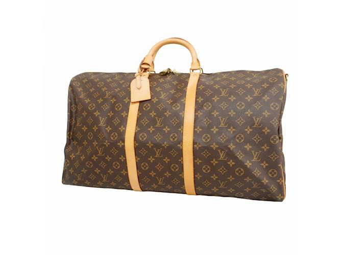 Louis Vuitton Monogram Keepall Bandouliere 60 Brown ref.2208059 - Joli Closet