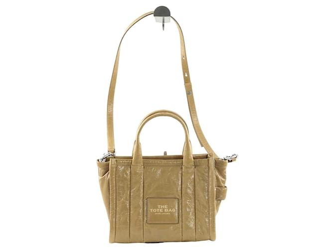 Marc Jacobs The Tag Tote shoulder bag in leather Brown ref.2209461 ...