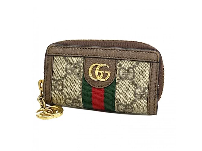 Gucci Ophidia Key Case 523157 in Brown Plastic ref.2213436 - Joli Closet