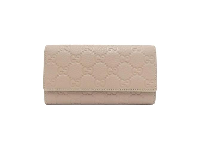 Gucci GG Emblem Bi-Fold Leather Wallet ref.2219677 - Joli Closet
