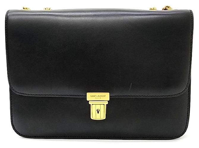 Saint Laurent Toque Shoulder Bag Black Leather ref.2237302 - Joli Closet