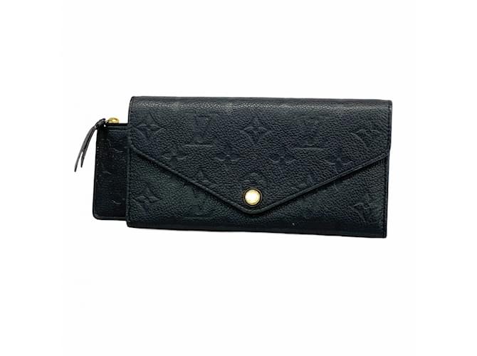 Louis Vuitton Tri-fold Long Wallet Black ref.2243570 - Joli Closet