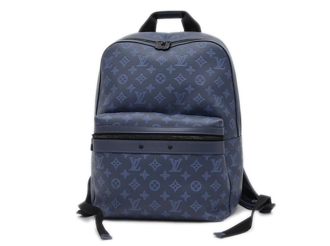 Louis Vuitton Monogram Shadow Sprinter Backpack Navy blue Cloth ref ...