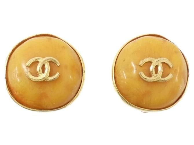 Chanel Coco Mark Orange Gold-plated ref.2246539 - Joli Closet