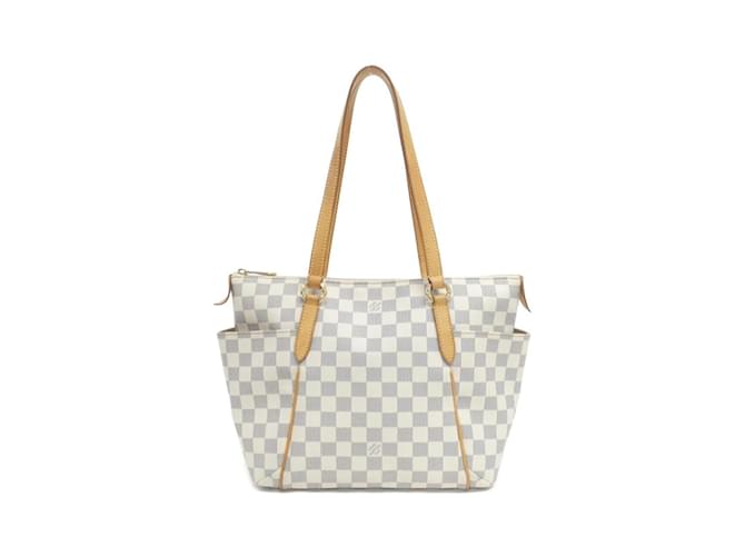 Louis Vuitton Damier Azur Totally PM Handbag Blue Cloth ref.2276716 ...