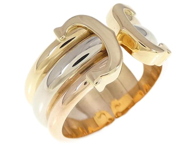 Cartier 2C C2 Golden White gold ref.2281934 - Joli Closet