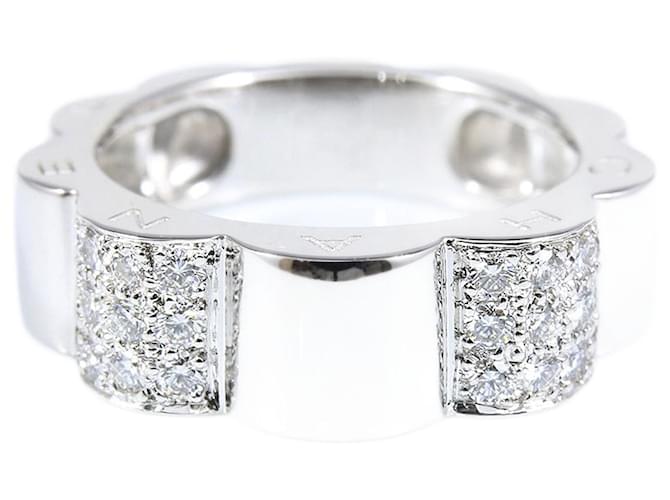 Chanel "Profile" ring. Silvery White gold ref.2359957 - Joli Closet