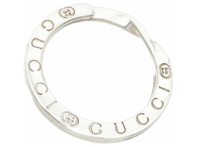 Gucci Interlocking Key Ring in Sterling Silver Silvery ref.2401222 ...
