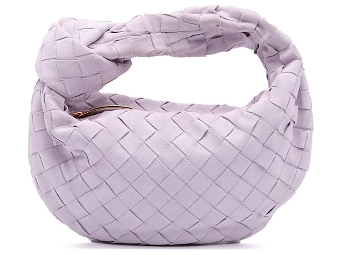 Bottega Veneta Purple Mini Suede Intrecciato Jodie Leather ref.2403483 ...