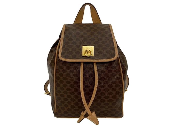 Céline Celine Brown Leather Backpack ref.2419924 - Joli Closet