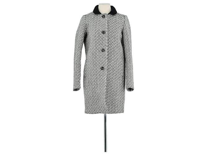 Maje Gray jacket Grey Polyester ref.2472139 - Joli Closet