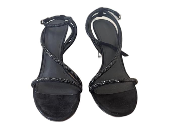 Isabel Marant Heels Black Deerskin ref.2479195 - Joli Closet