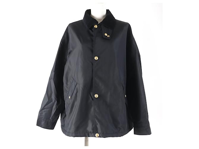 Céline Celine Emblem Nylon Cotton Hunting Jacket Black ref.2481067 ...