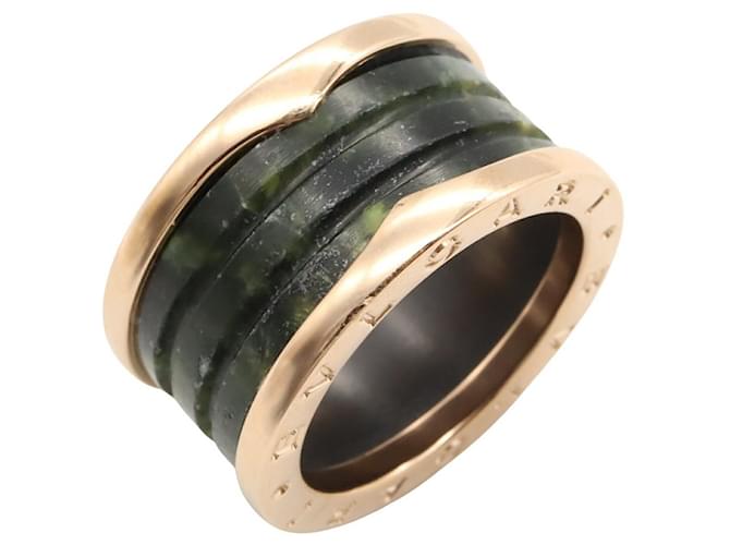 Bulgari BVLGARI B-zero1 Bvlgari Bvlgari Au750 Pink Gold Ring Size 13 ...