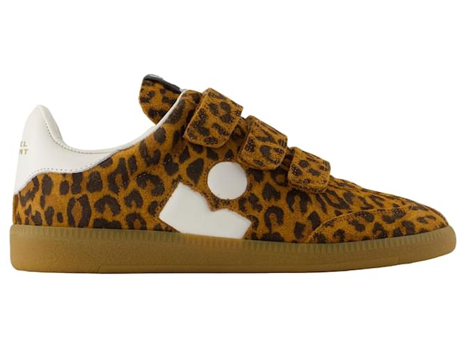 Beth Gb Sneakers - Isabel Marant - Leather - Printed Suede ref.2491726 ...