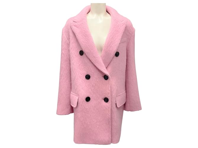 Autre Marque Stand Studio Pink Brushed Wool Esme Jacket ref.2499491 ...
