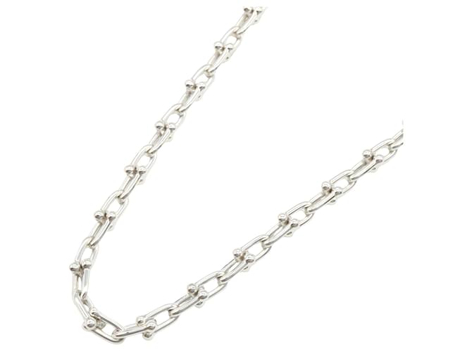Tiffany & Co Silver 925 Hardware Necklace Silvery Metallic Metal ref ...