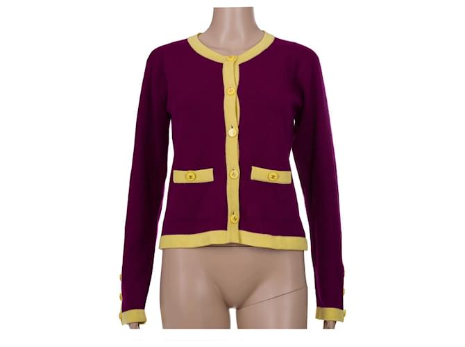 CHANEL Purple Wool Garment - 102245 ref.2591026 - Joli Closet