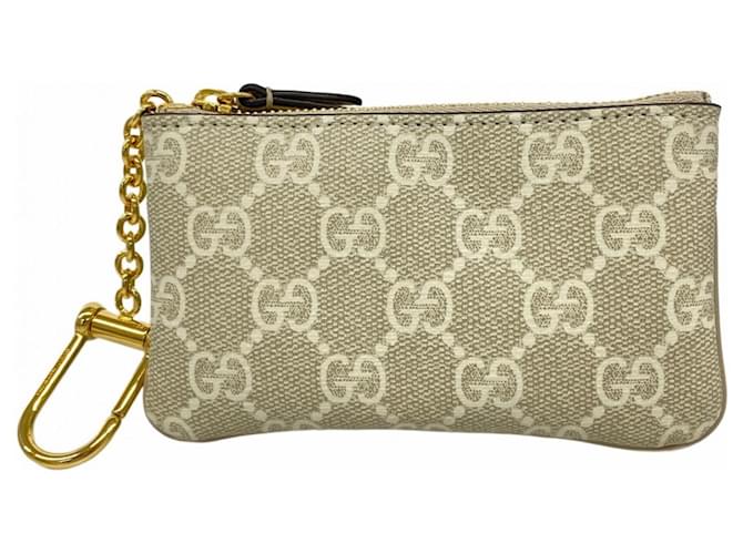 Gucci GG Supreme Coin Purse in Ivory Cream Plastic ref.2599683 - Joli ...