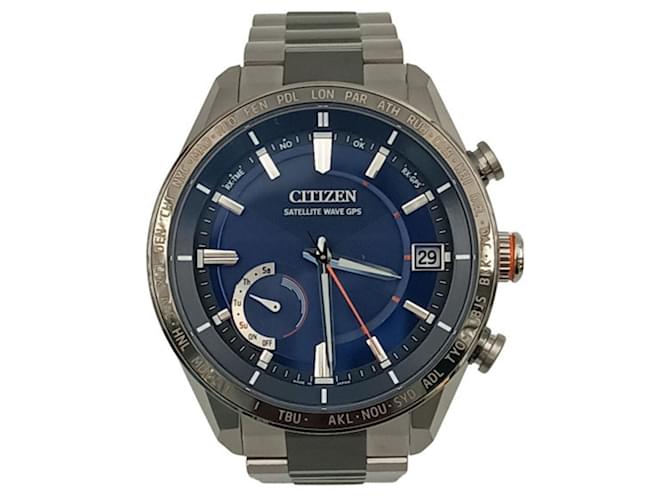Citizens of Humanity Citizen Attesa Satellite Wave GPS Solar Watch ref ...