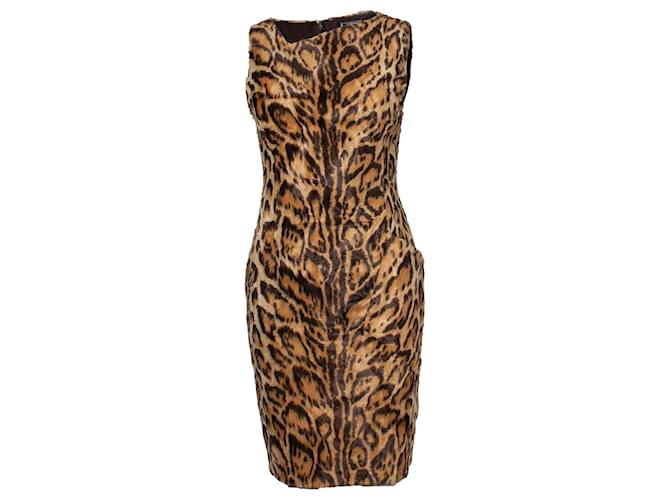 Gianni Versace Couture dress in leopard print Brown ref.2620936 - Joli ...